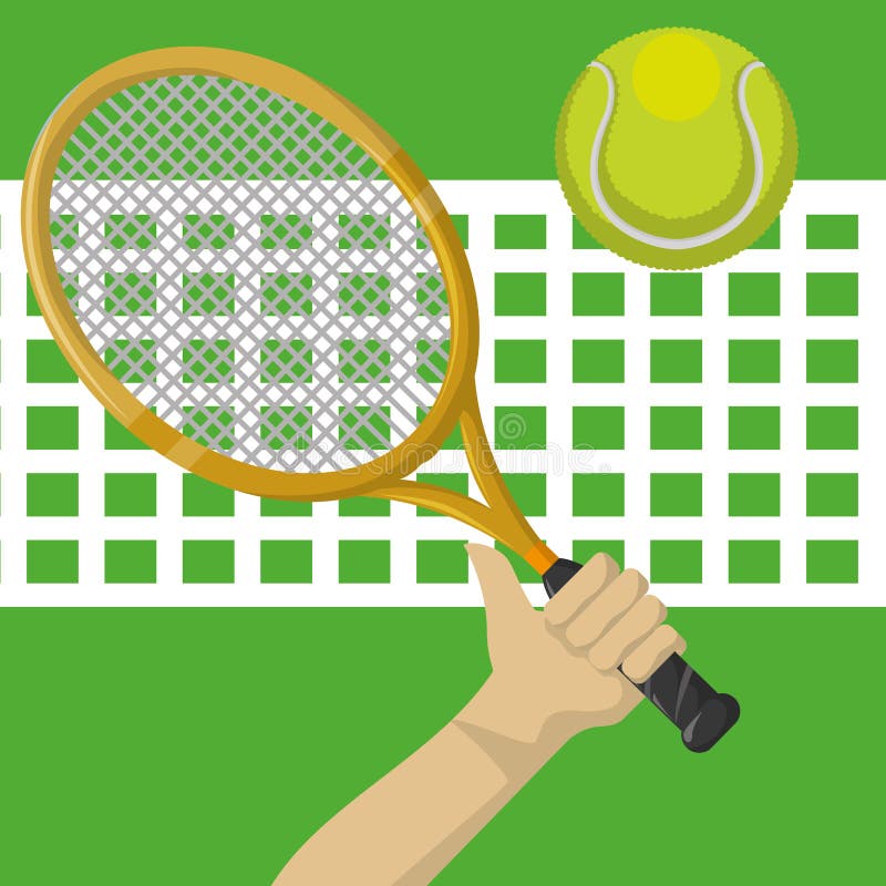 Tennis design stock vector. Illustration of match, game - 59988157