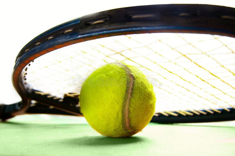 Tennis equipment stock image. Image of leisure, winner - 14529711