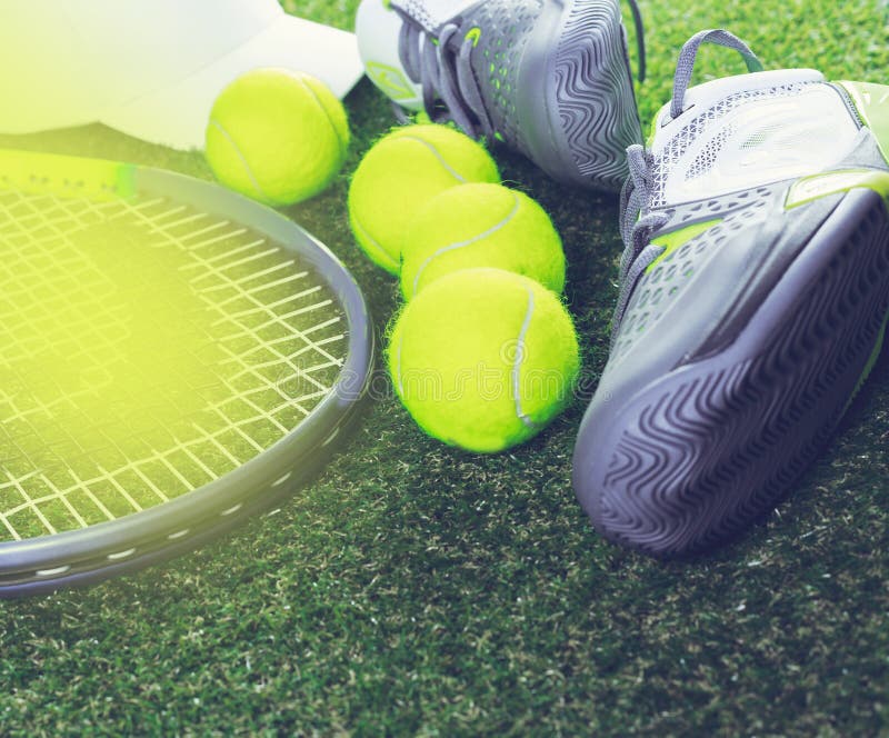 Tennis equipment stock photo. Image of equipment, gear - 57274812