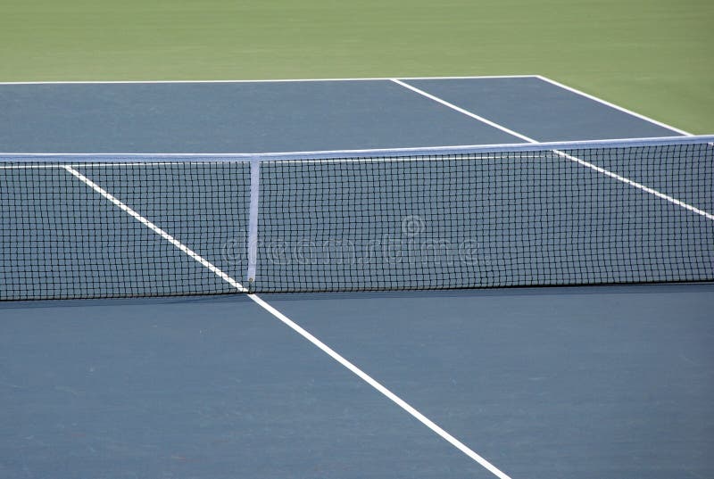 Tennis hard court stock image. Image of concentration - 3118331