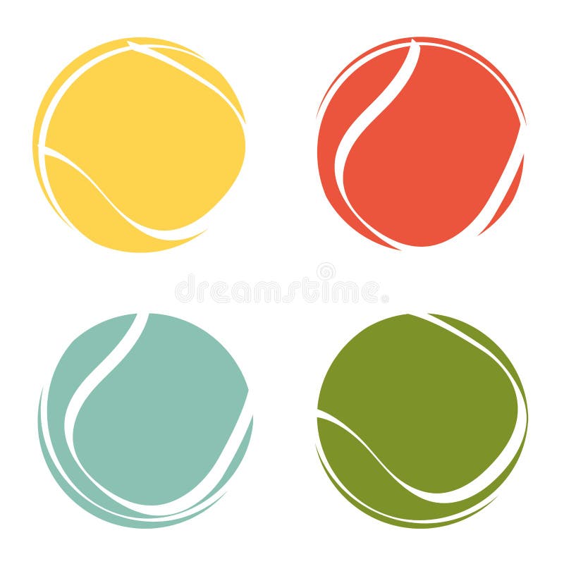 Tennis ball. Icon stock vector. Illustration of tennis - 131084845