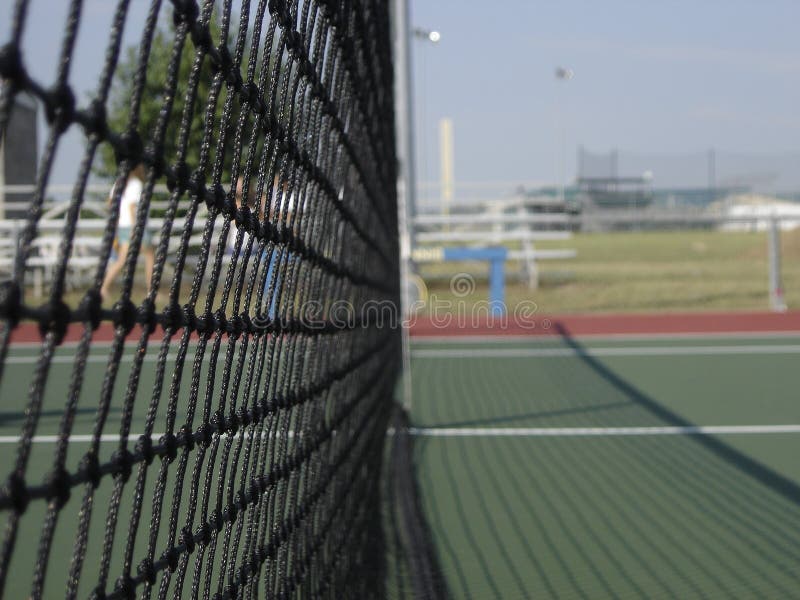 Tennis Net stock image. Image of parallel, netting, summer - 609703