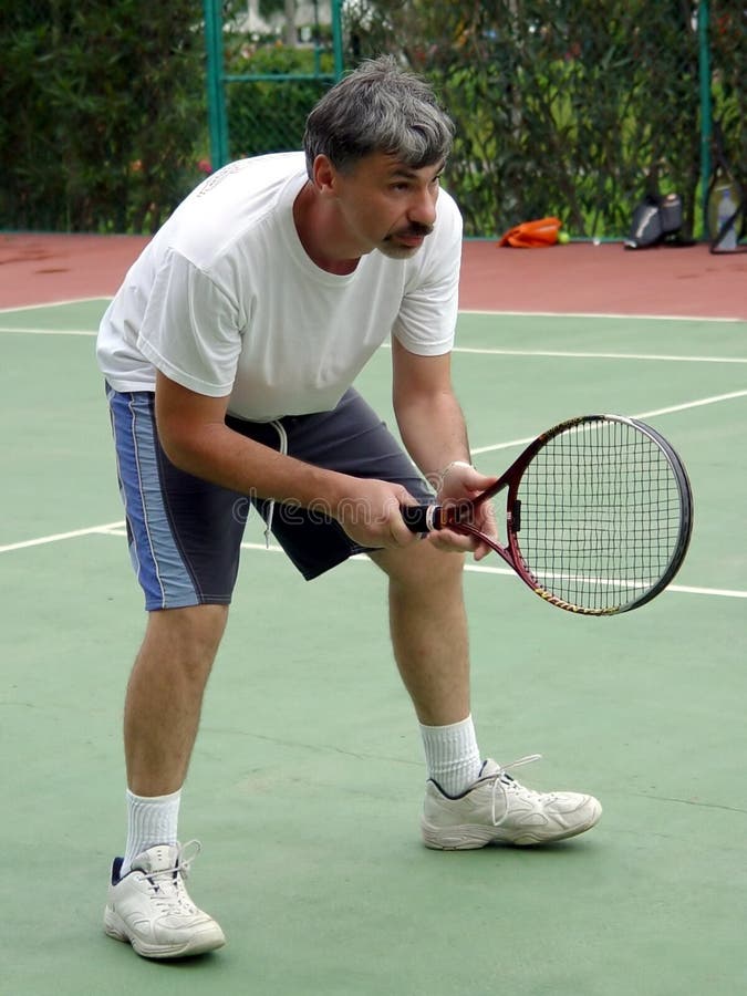 Tennis player stock image. Image of club, active, exercising - 173565
