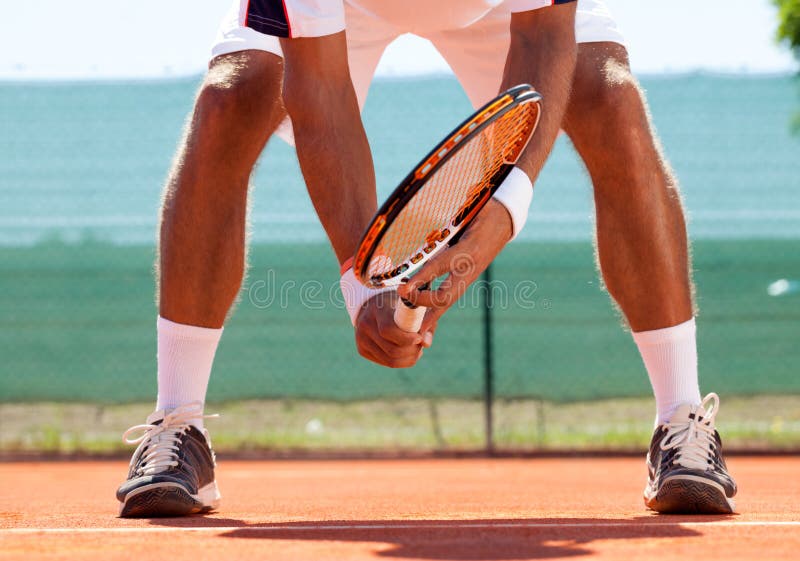 Tennis player in action stock photo. Image of court, equipment - 38896648