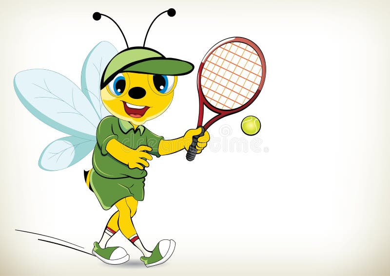 Cartoon bee playing violin stock vector. Illustration of orchestra ...