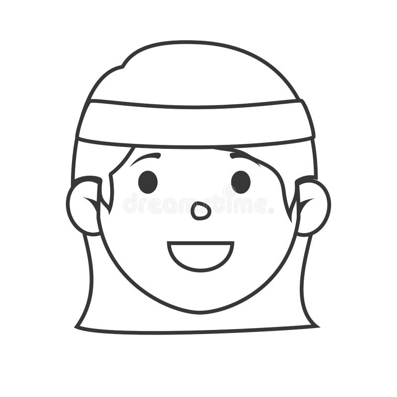 Tennis Player Character Icon Stock Vector - Illustration of ...