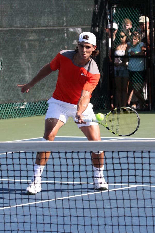 Tennis Player Rafael Nadal editorial stock photo. Image of hard - 6077478
