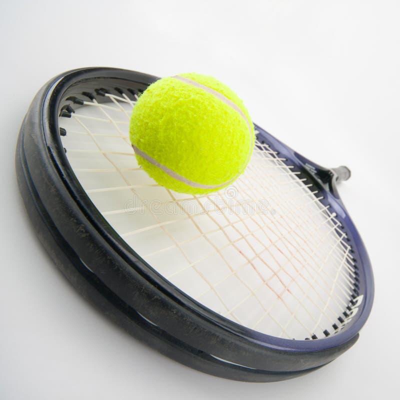 Tennis racket and ball stock image. Image of pursuit - 17894827