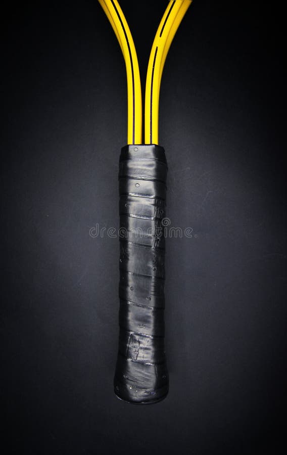 Tennis racket handle stock image. Image of sleek, closeup - 71312009