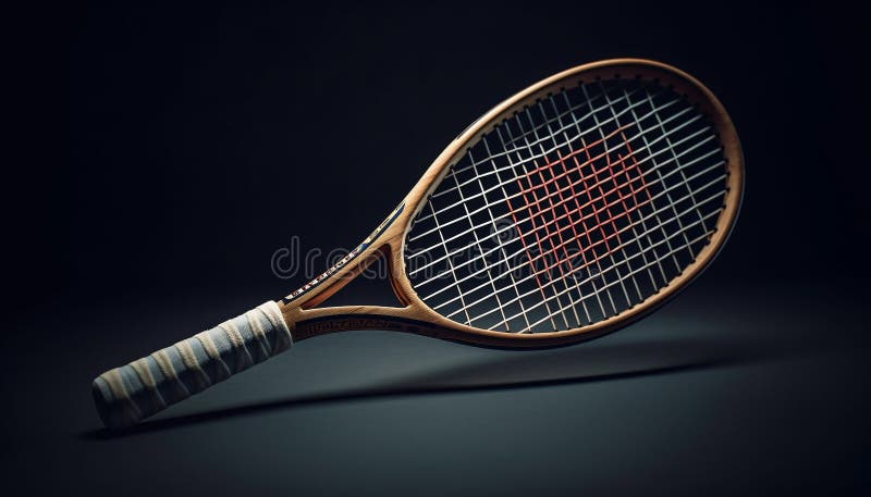 Tennis Racket Hits Ball, Motion and Speed Create Competitive Sport ...