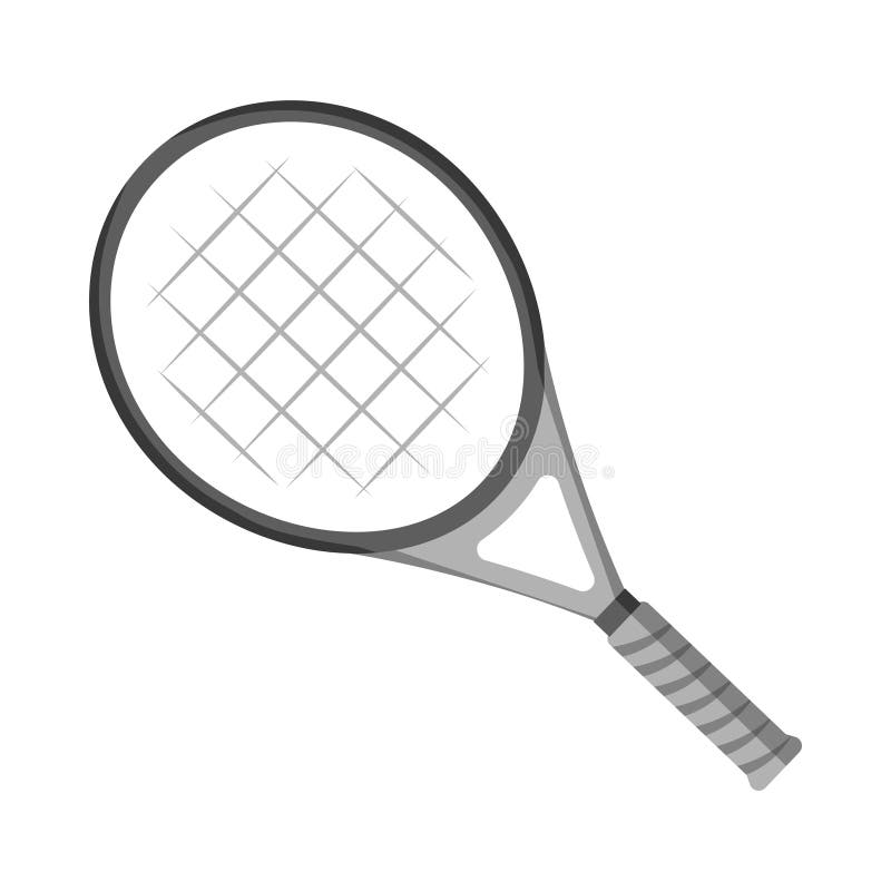 Tennis racket illustration stock vector. Illustration of vector - 301518901