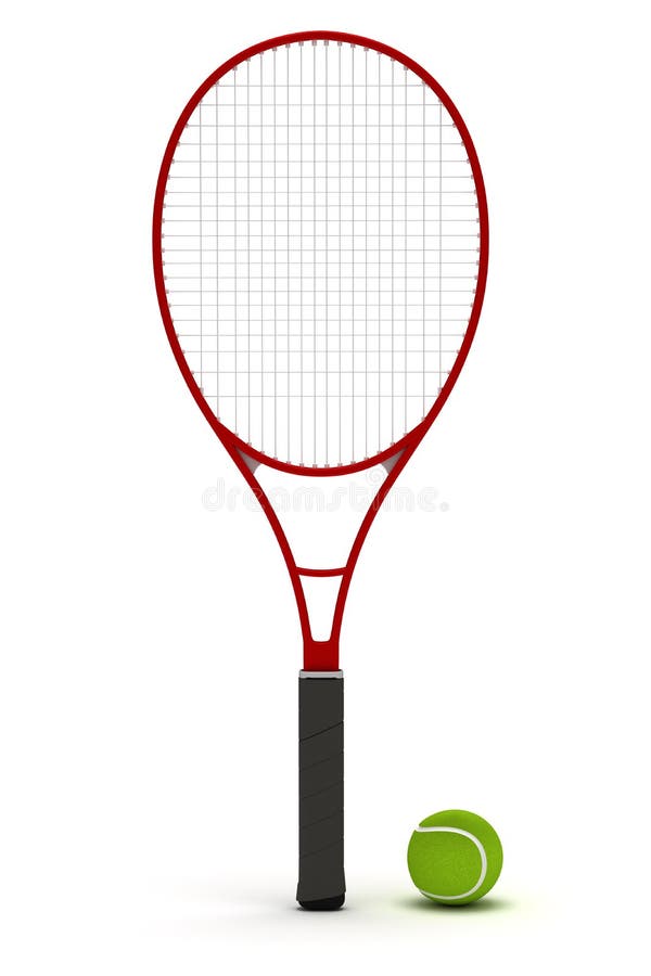 Tennis Racket stock illustration. Illustration of healthy - 39697846
