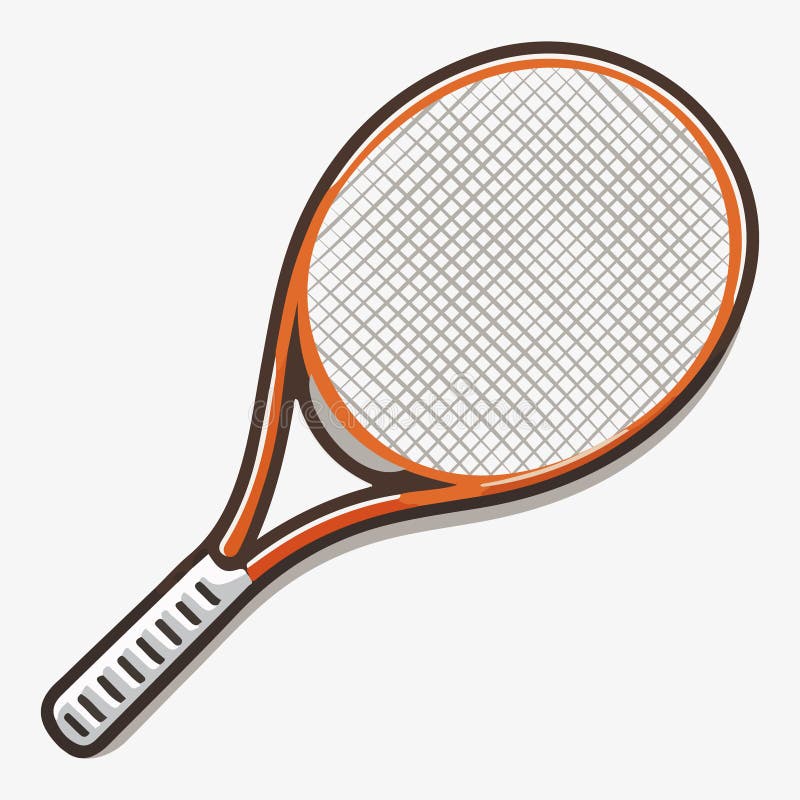 Tennis Racket Vector Icon Isolated. Vector Illustration Stock Vector ...