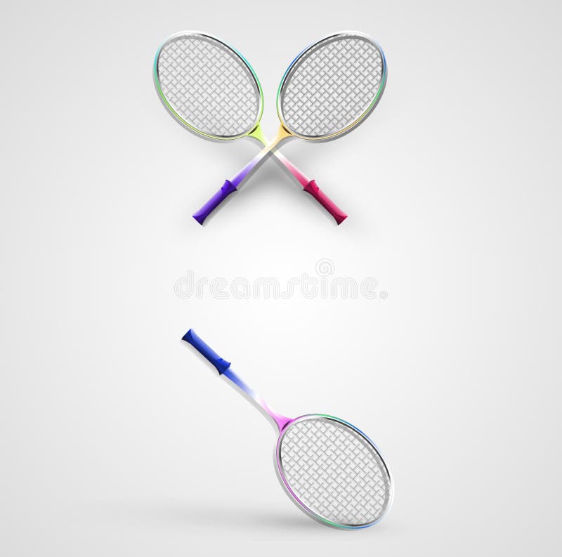 Tennis rackets stock vector. Illustration of play, competition - 79002637