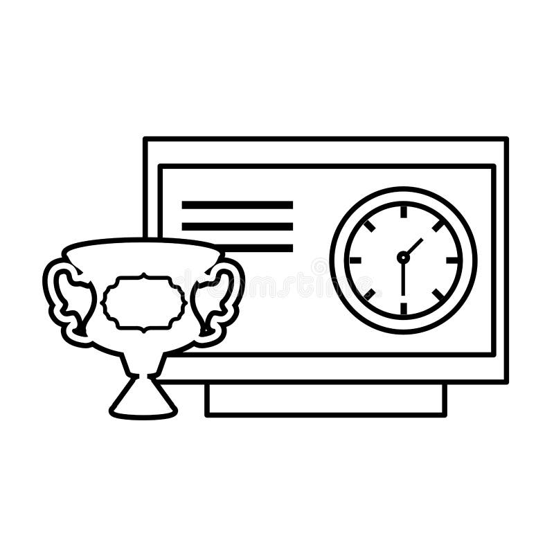 Tennis Scoreboard with Cup Trophy Stock Illustration - Illustration of ... Tennis Scoreboard with Cup Trophy Stock Illustration - Illustration of ...