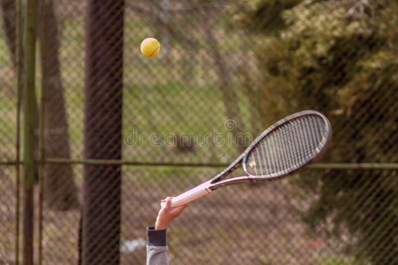 Tennis serve stock image. Image of action, cord, tennis - 53941101