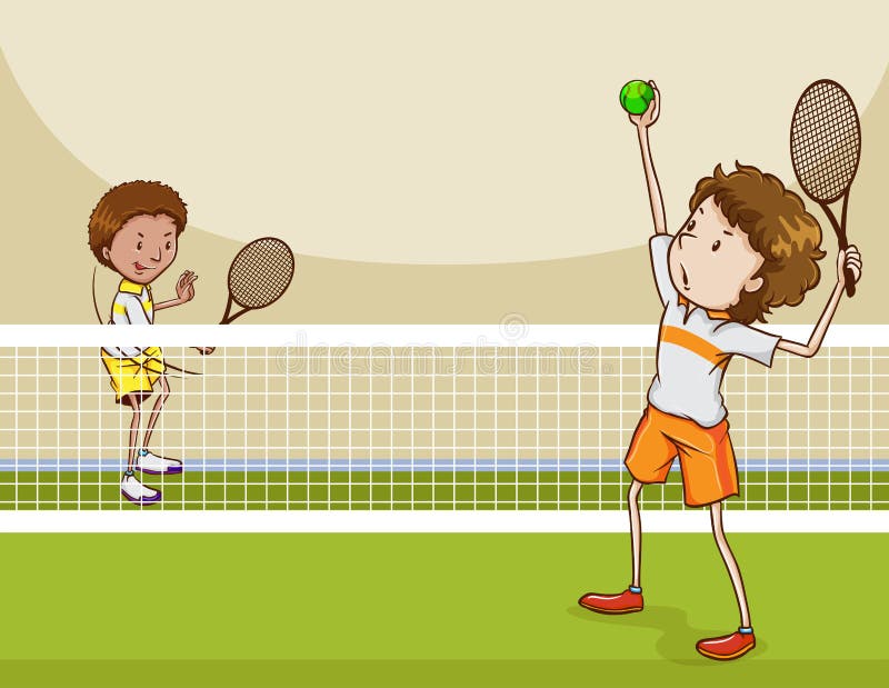 Tennis Net Stock Illustrations – 6,951 Tennis Net Stock Illustrations ...