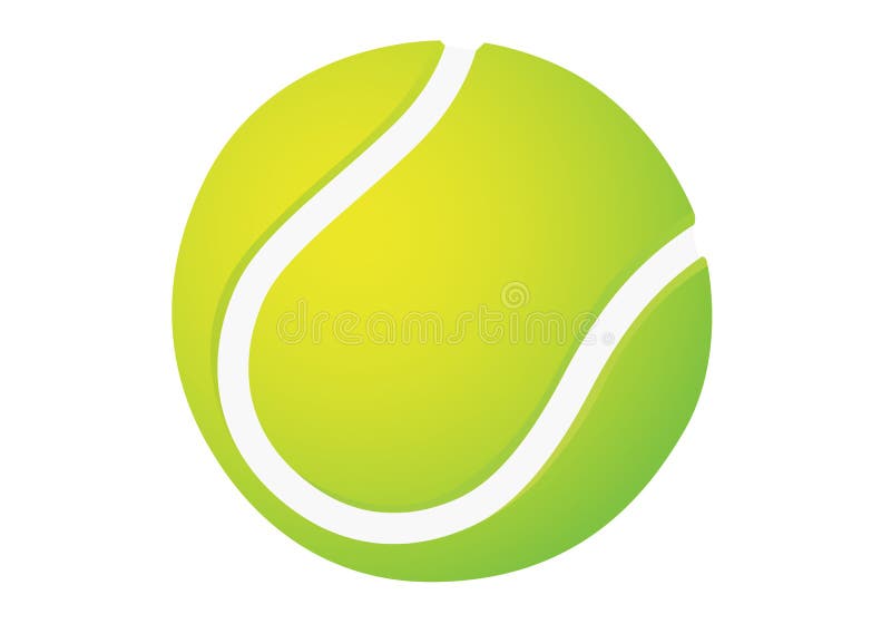 Tennis Ball Graphic Vector Images Stock Vector - Illustration of vector ...