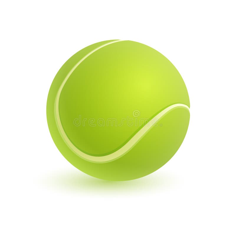 Tennisboll stock illustrationer. Illustration av utformning - 31297743