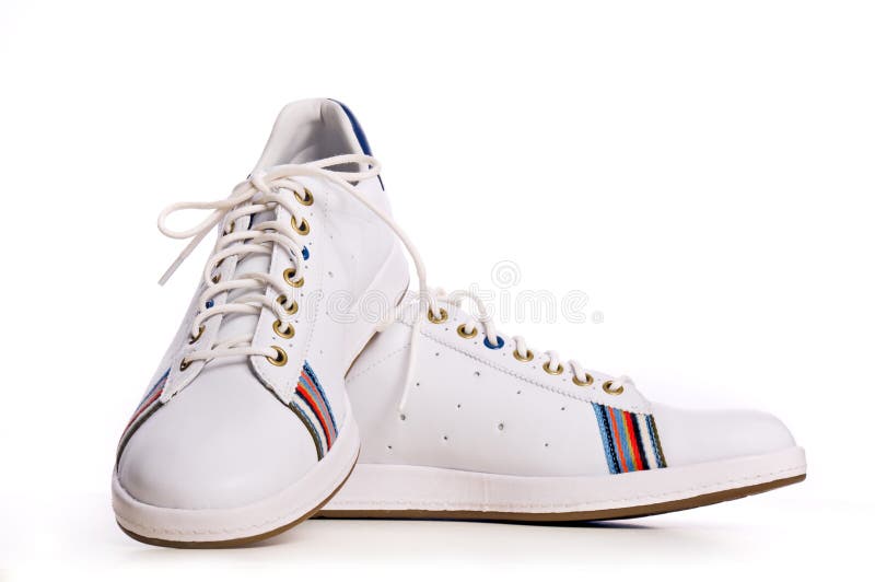 Tennisschoen stock foto. Image of toevallig, schoen, toebehoren - 12110488