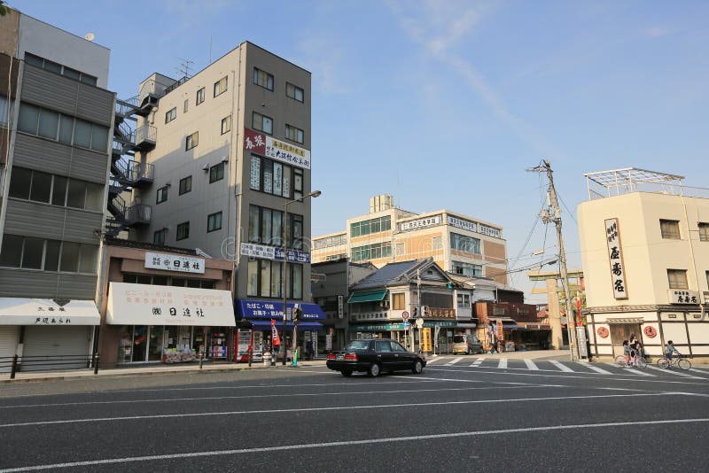 Tennoji District, Osaka Japan Street View Editorial Photo - Image of ...