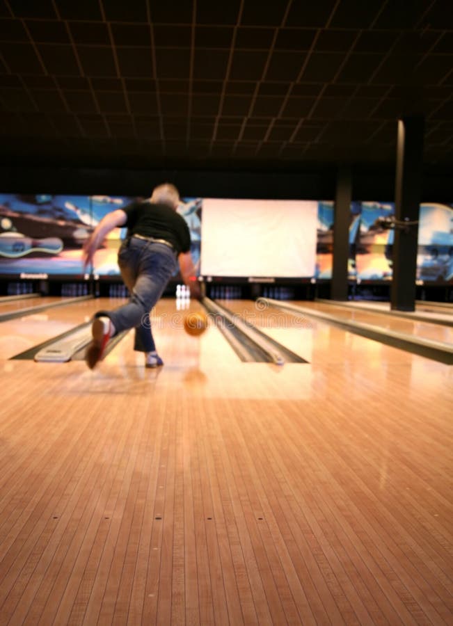 Tenpin Bowling stock image. Image of ball, impact, blur - 1024503
