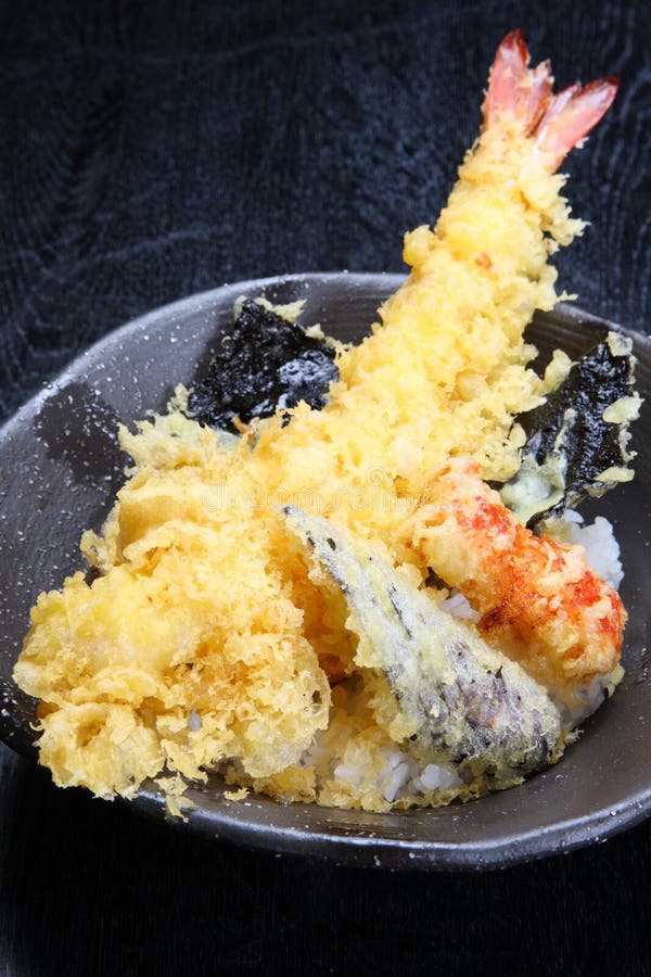 Tenpura stock image. Image of fresh, shrimp, background - 62236113