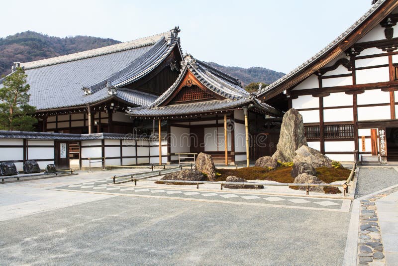 Tenryu-ji Zen Temple Em Arashiyama. Foto de Stock - Imagem de budista ...