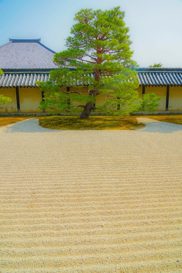 Tenryuji Temple (Kyoto Prefecture) Stock Image - Image of pond ...