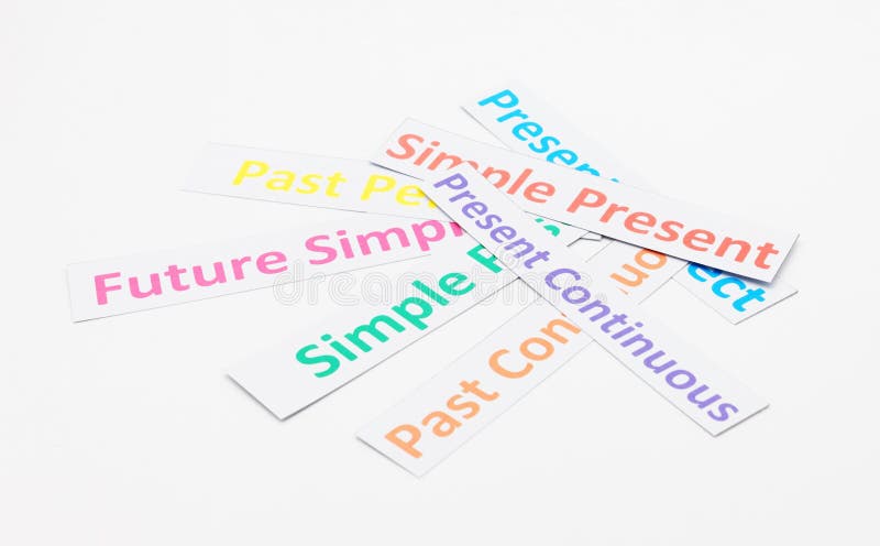 Tenses In English Clipart Images