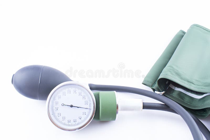 Tensiometer with High Blood Pressure Values Indicating Hypertension ...