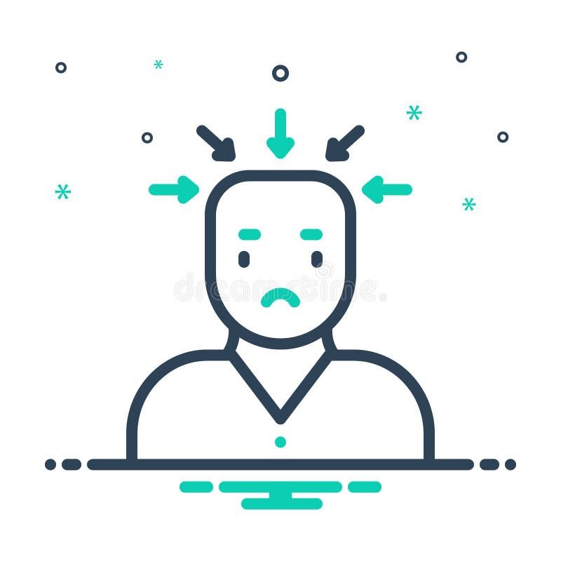 Mix Icon for Tension, Stress and Strain Stock Vector - Illustration of ...