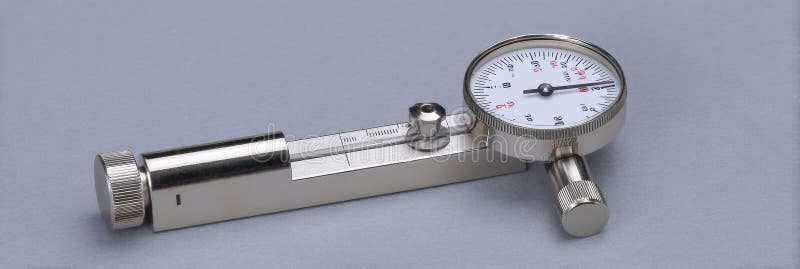 Tension Meter with Needle at Maximum Reading for Precision Measurements ...