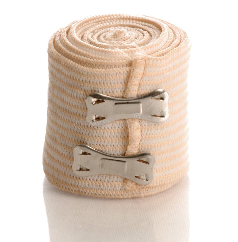 Elastic Wrap Bandage stock photo. Image of rolled, medical - 13475202