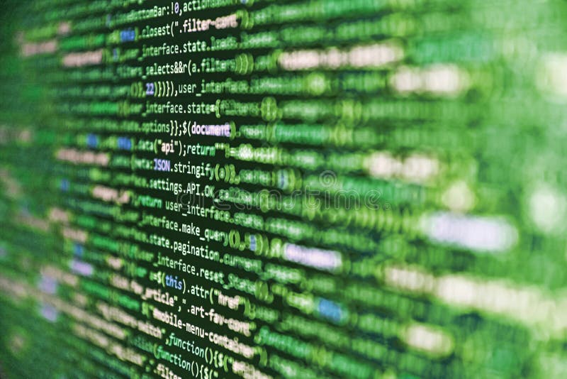 Program Development Concept. Programmer Occupation. Internet App Development and Design Stock ...