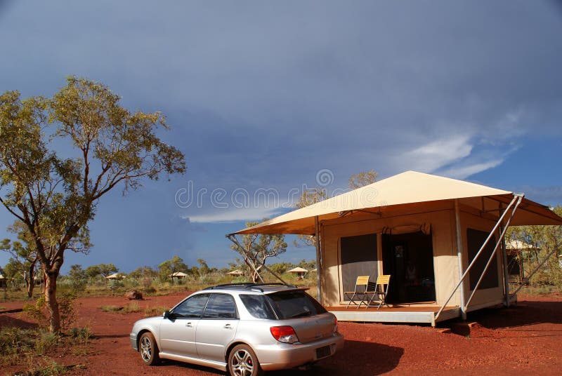 Campsite in the Outback stock photo. Image of excitement - 27316674