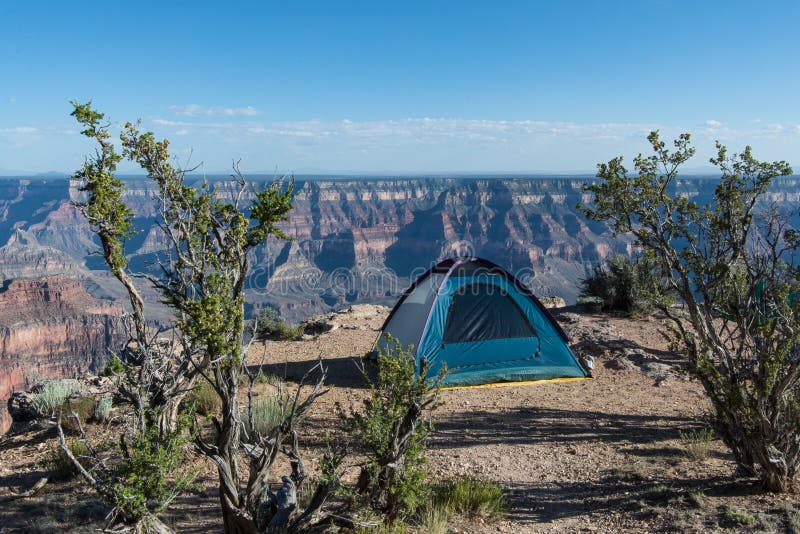 Tent Camping North Rim stock photo. Image of tourism - 242120298