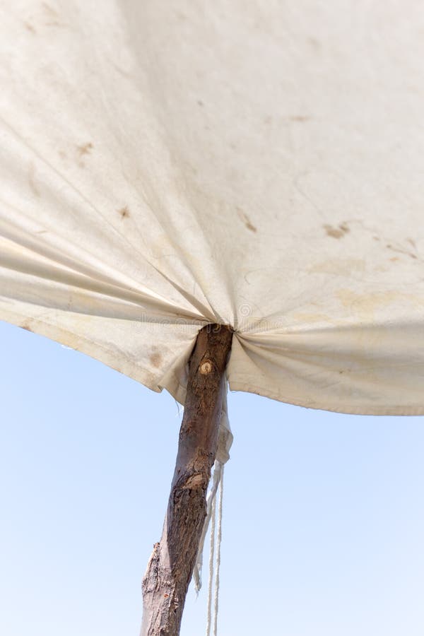 Tent fabric Outdoors stock photo. Image of hole, white - 106778400
