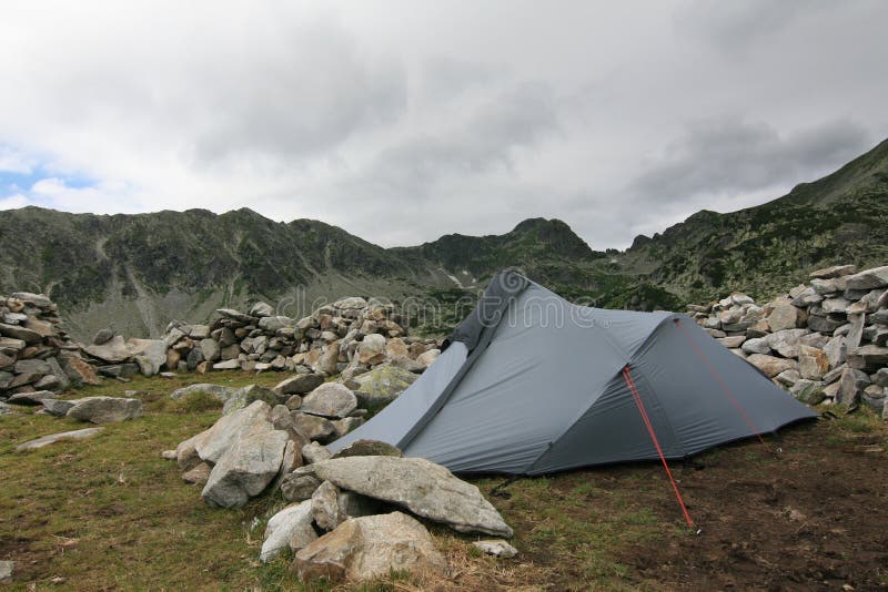 View from Mount Kilimanjaro on a Mount Meru Stock Image - Image of ...