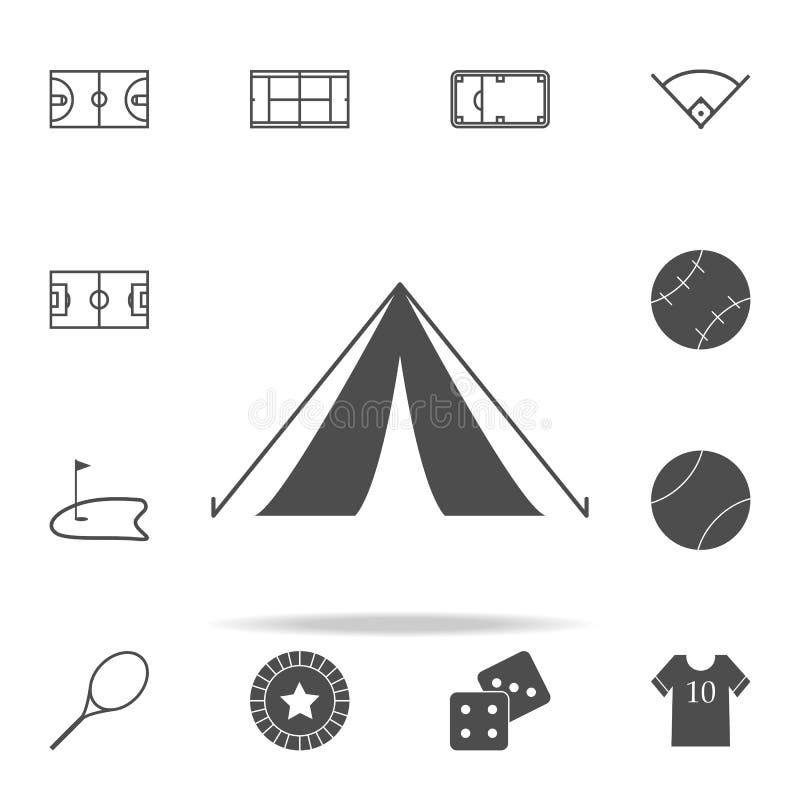 Tent Icon Set Stock Illustrations – 40,747 Tent Icon Set Stock ...