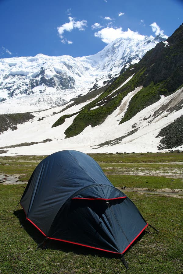 Base Camp of Mount Everest stock image. Image of gear - 12708545