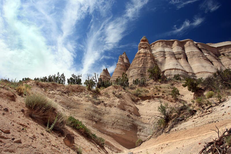 Tent Rocks stock photo. Image of mineral, monument, hoodoos - 10382176