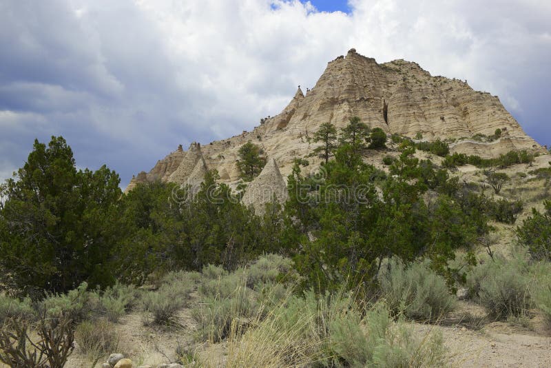 Tent Rocks stock photo. Image of travel, hiking, landscape - 58189856