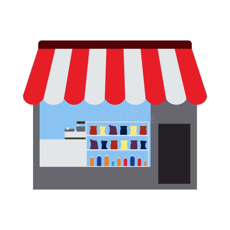 Tent Shop Icon stock vector. Illustration of marquee - 238513523