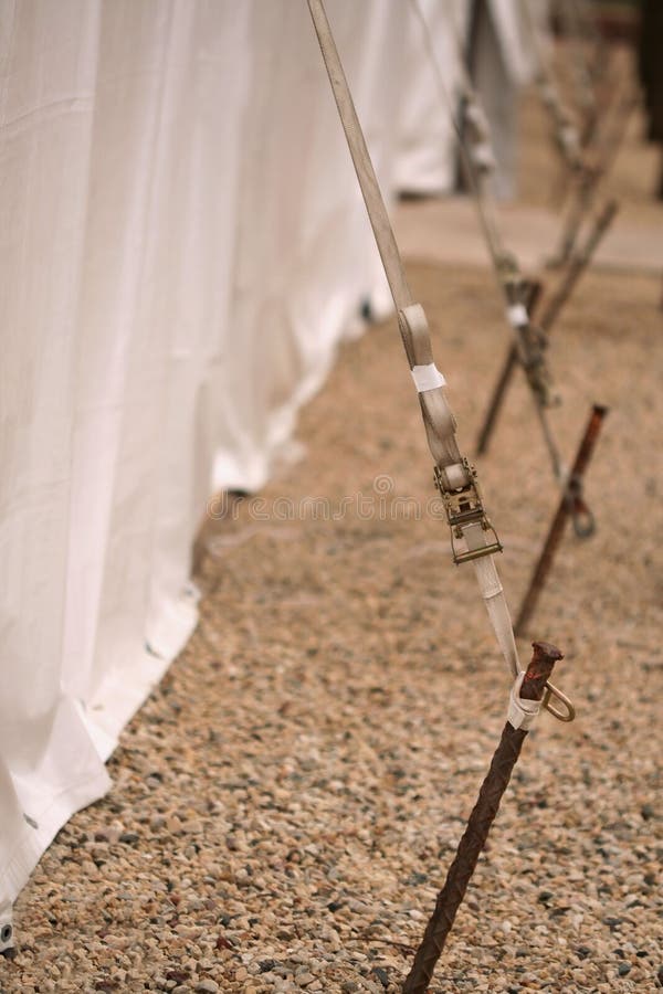 Tent stake stock image. Image of white, anchor, hold, awning - 5124007