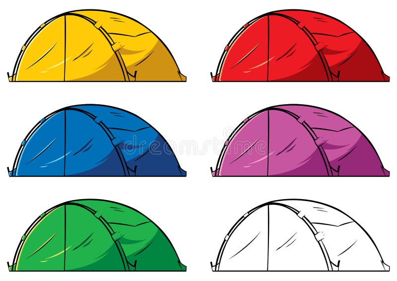 Red Yellow Blue Camp Tent Stock Illustrations – 156 Red Yellow Blue ...