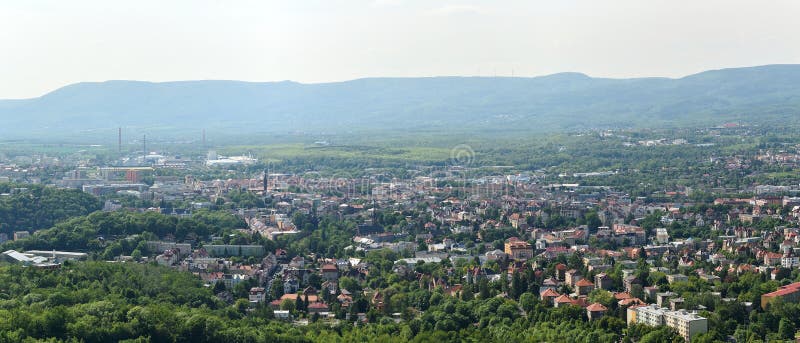 Teplice, Czech Republic - May 23, 2019: Czech City of Teplice in Spring ...