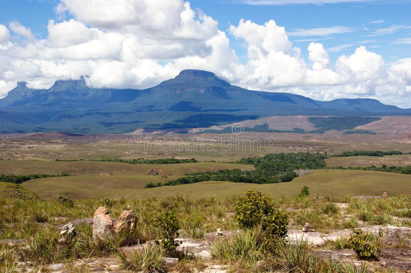 Angel fall stock image. Image of canaima, amazonia, ground - 6764969