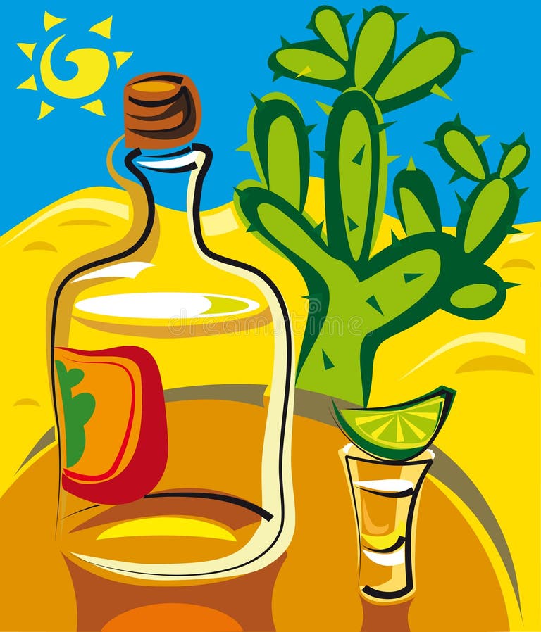 Mexican Tequila Stock Illustrations – 17,818 Mexican Tequila Stock ...