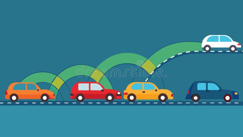 A Ter Plot Comparing the Number of Cars on the Road during Peak Rush ...